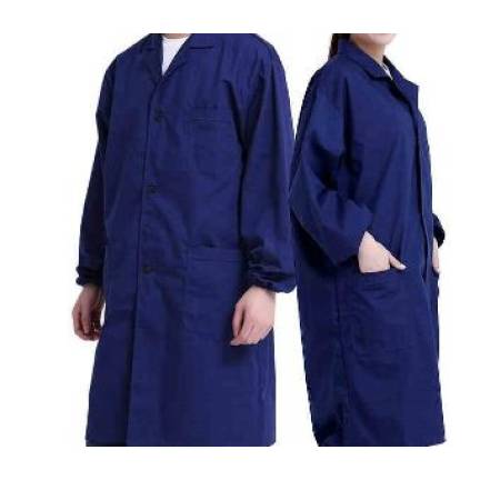 Jas Laboratorium Warna Biru Custom Order Sekarang, Produksi Cepat!